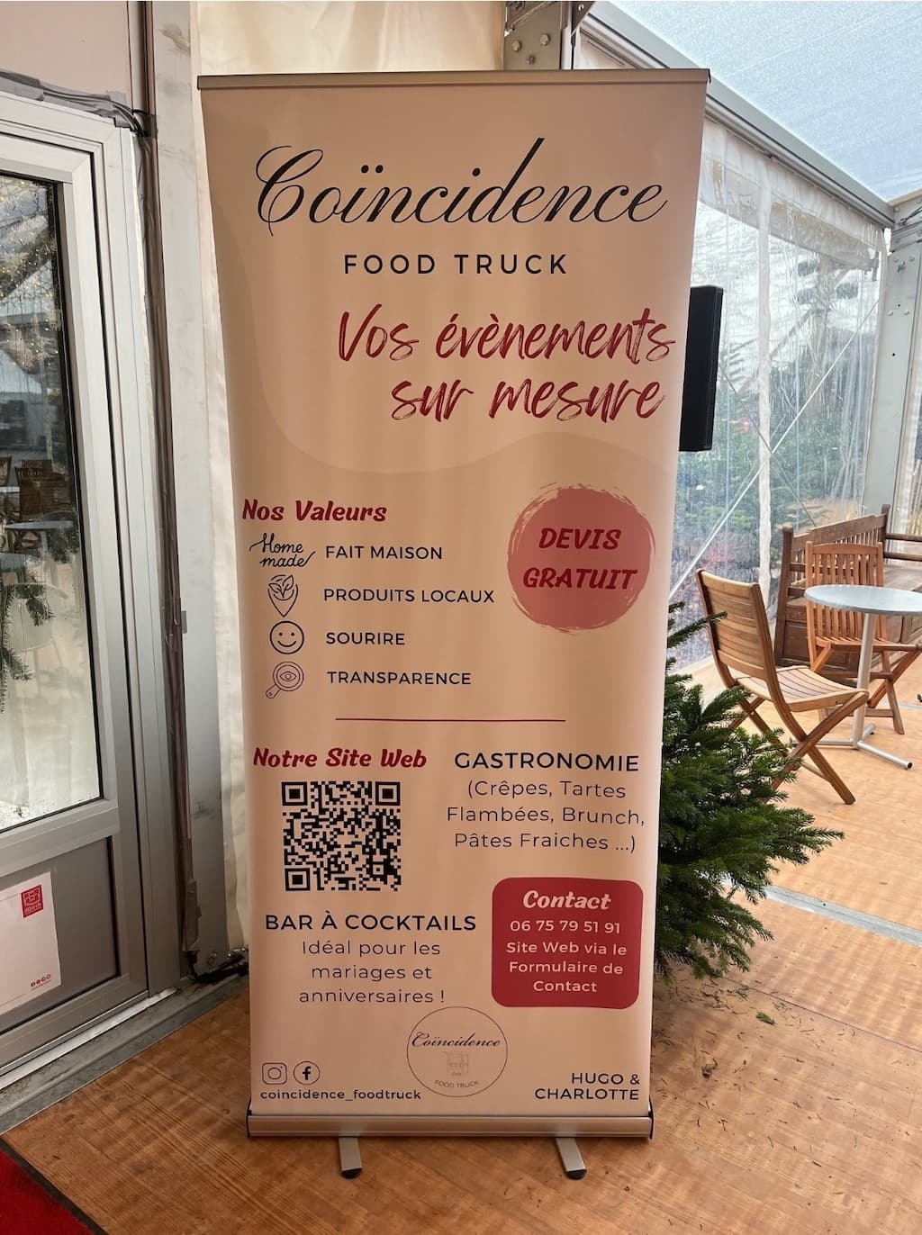 Roll Up Food Truck : Témoignage et Avis Client - Créa PLV, Actualités